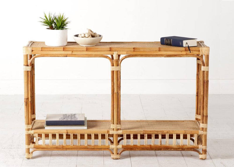 Avoca Woven Console Table